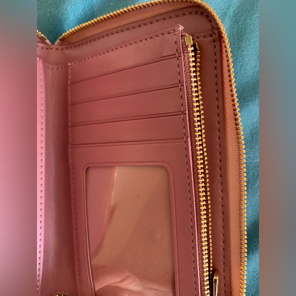 Coach Limited Edition Wallet With Butterfly Print - Gem